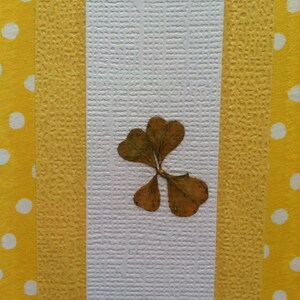 Four-leaf Clover Bookmark - Yellow - Etsy