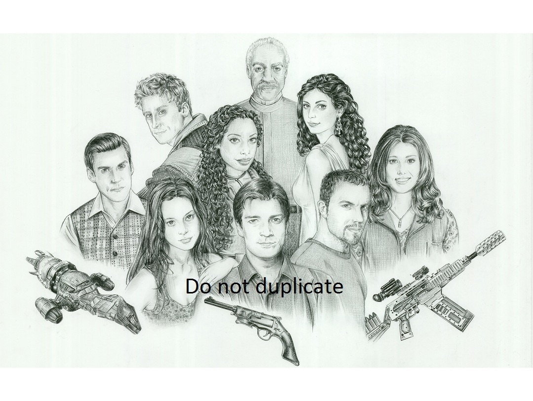 Firefly Montage 11 X 17 Black Colored Pencil Drawing Print - Etsy