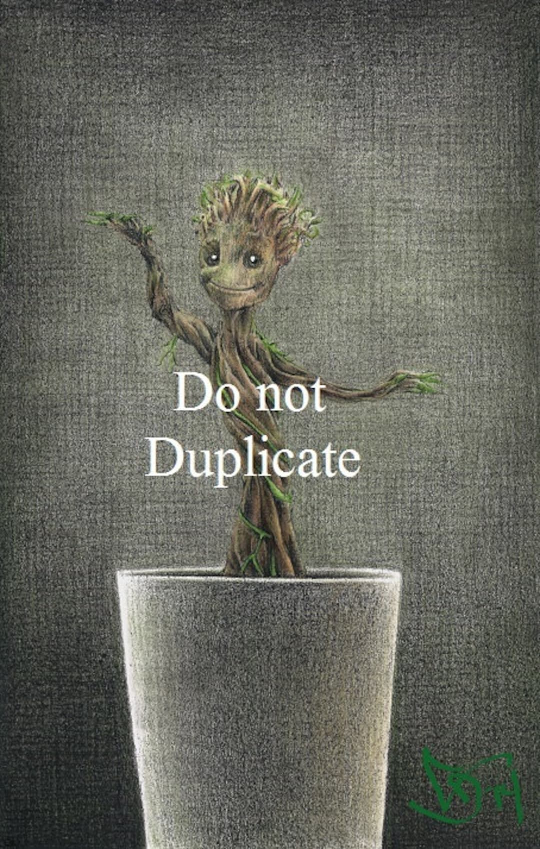 Dancing Baby Groot 11 X 17 Colored Pencil Drawing Print - Etsy