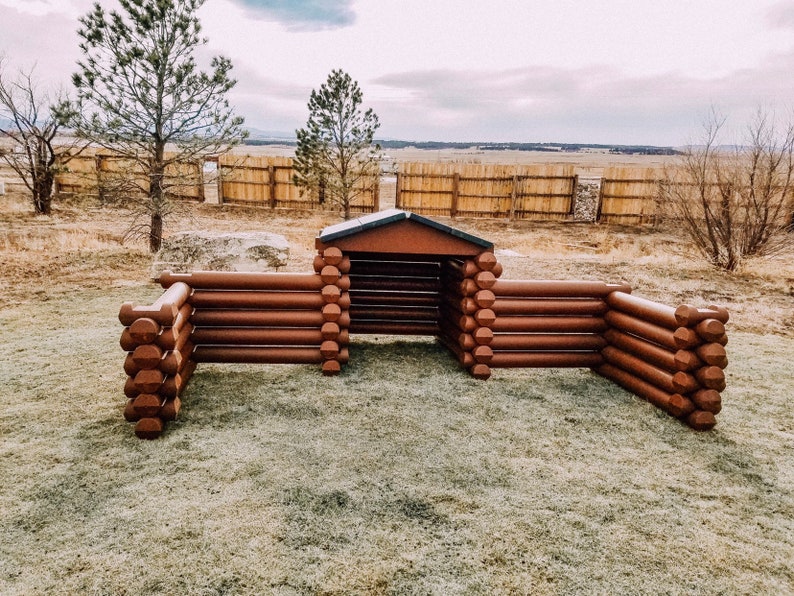 Life Size Faux Wood Logs Building Block Set Indoor Outdoor | Etsy