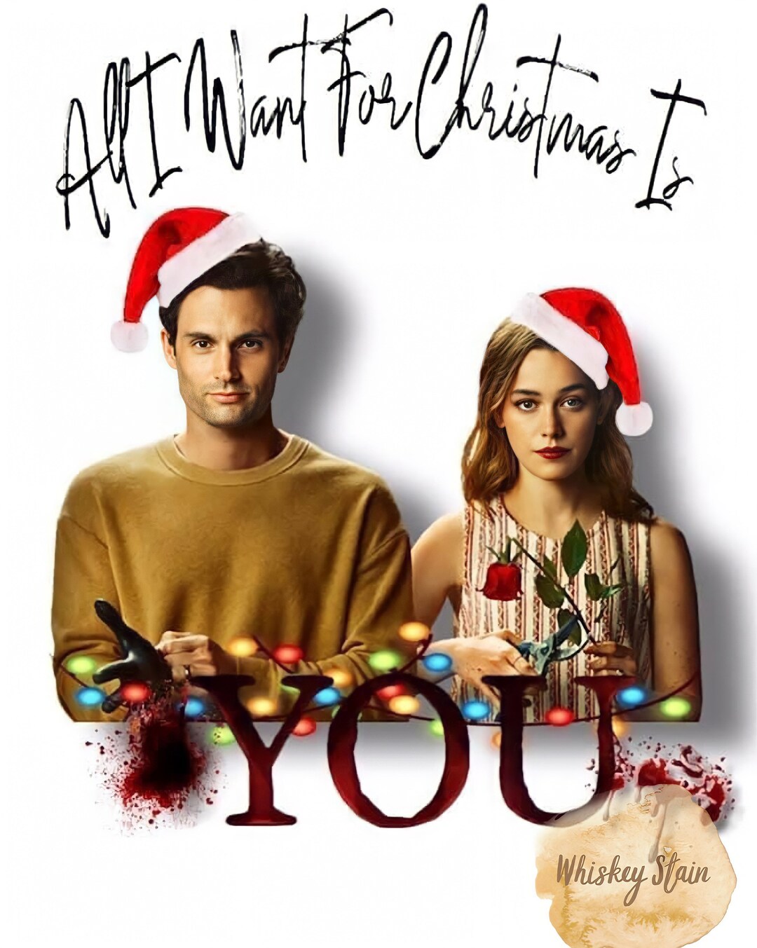 You/ Christmas/ READY TO PRESS Sublimation Transfer/ Heat Transfer ...