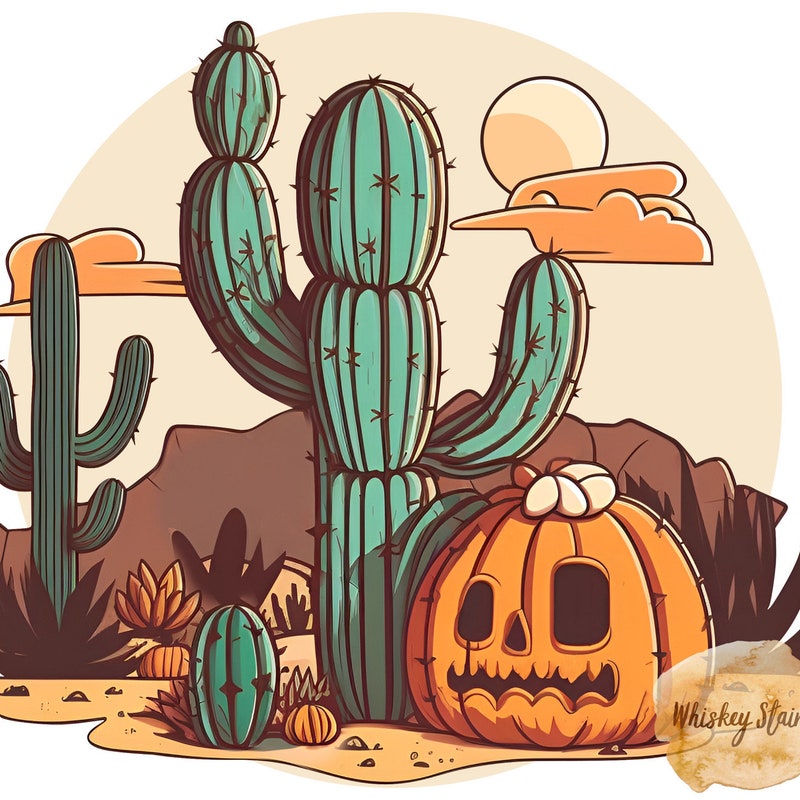 Cactus Skeleton Art - Etsy