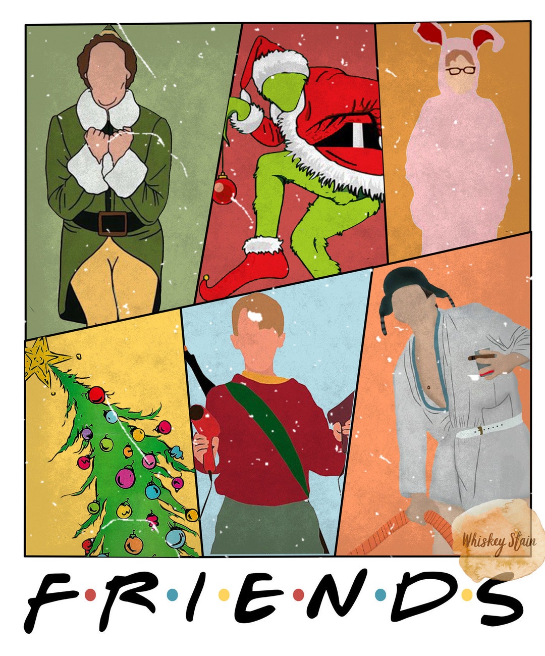 Elf/ Grinch/ Ralphie/ Home Alone/ Clark Griswald, Uncle Eddie ...