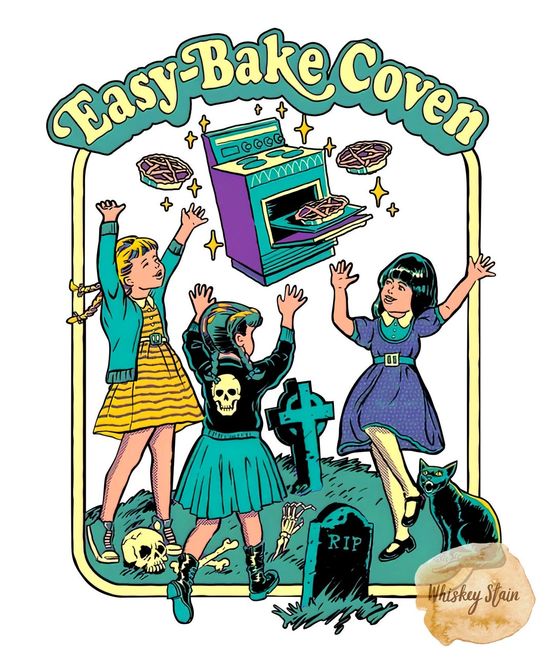 Easy Bake Coven/ Baking Coven Girls/ Spooky Girls/ READY TO PRESS ...