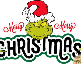 Grinch Heat Transfer | Etsy