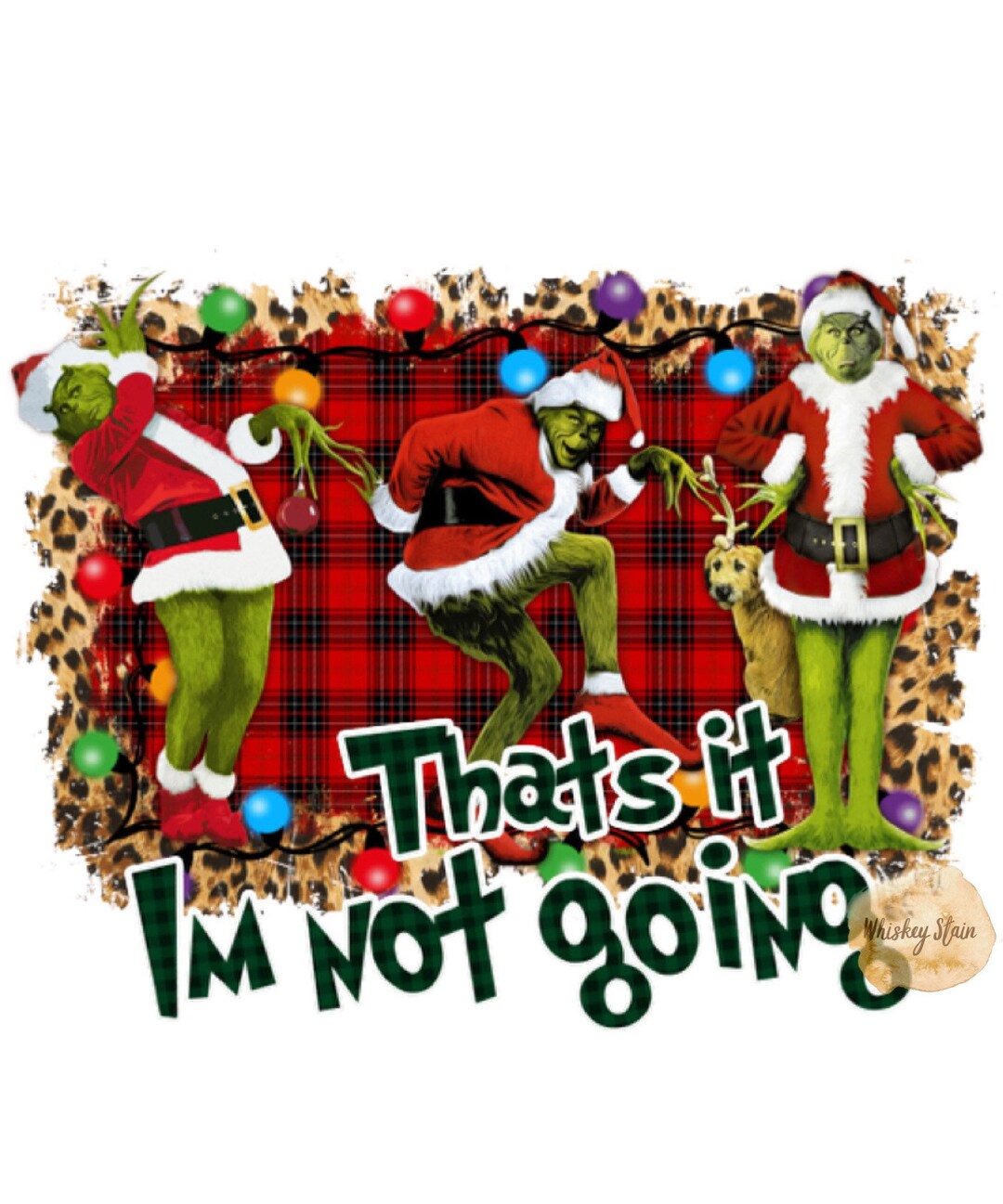 Grinch/ Grinchmas/ Christmas/ READY TO PRESS Sublimation Transfer/ Heat ...