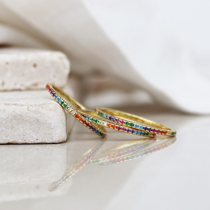 Rainbow Stacker - Etsy