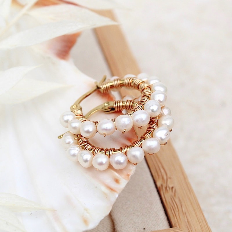 Wire Wrapped Pearl - Etsy