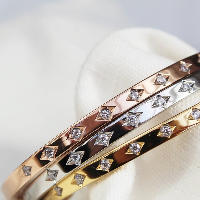 Rose Gold and Silver - Etsy