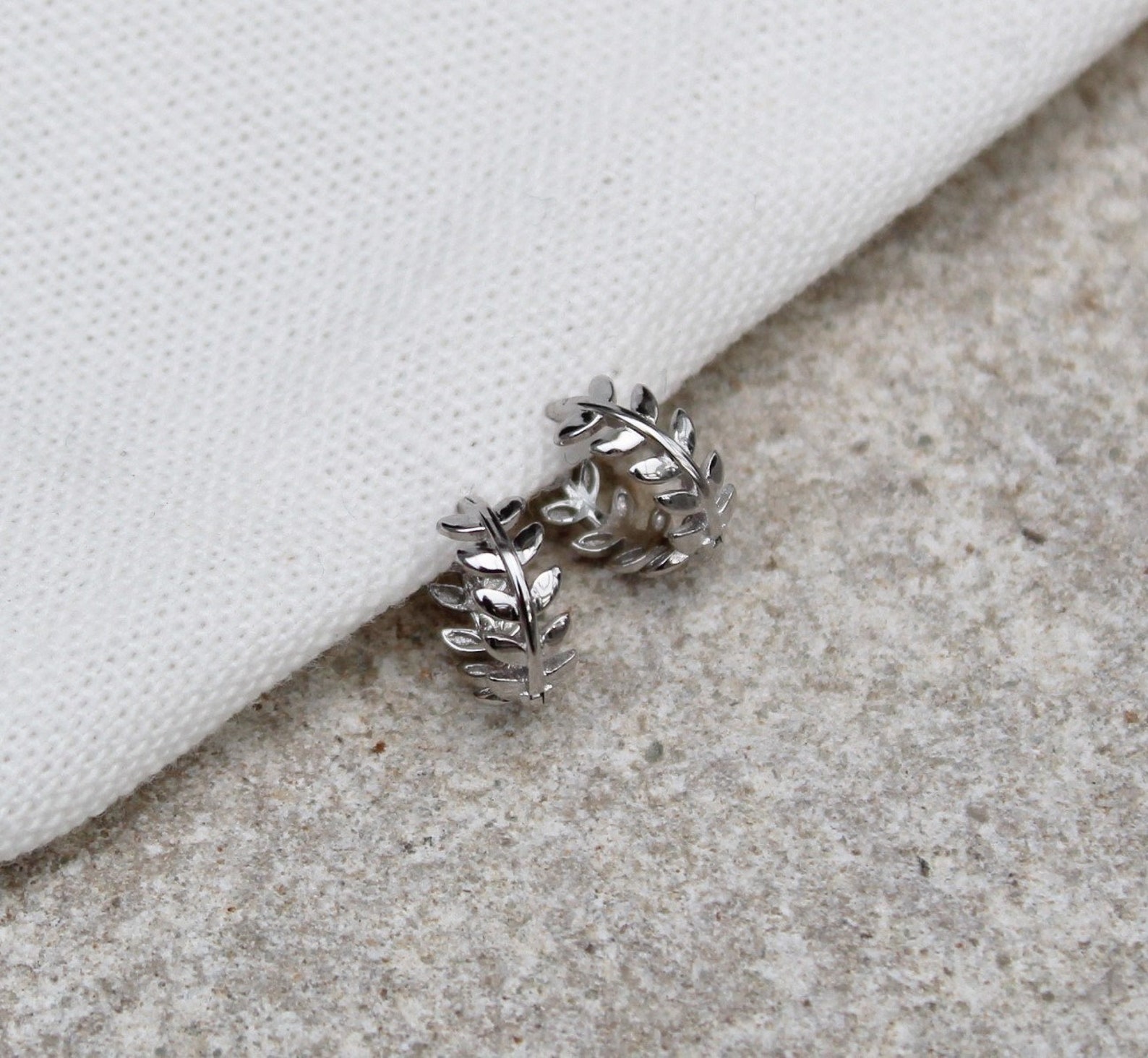 Tiny Silver Huggies Small Silver Hoops Tiny Silver | Etsy UK