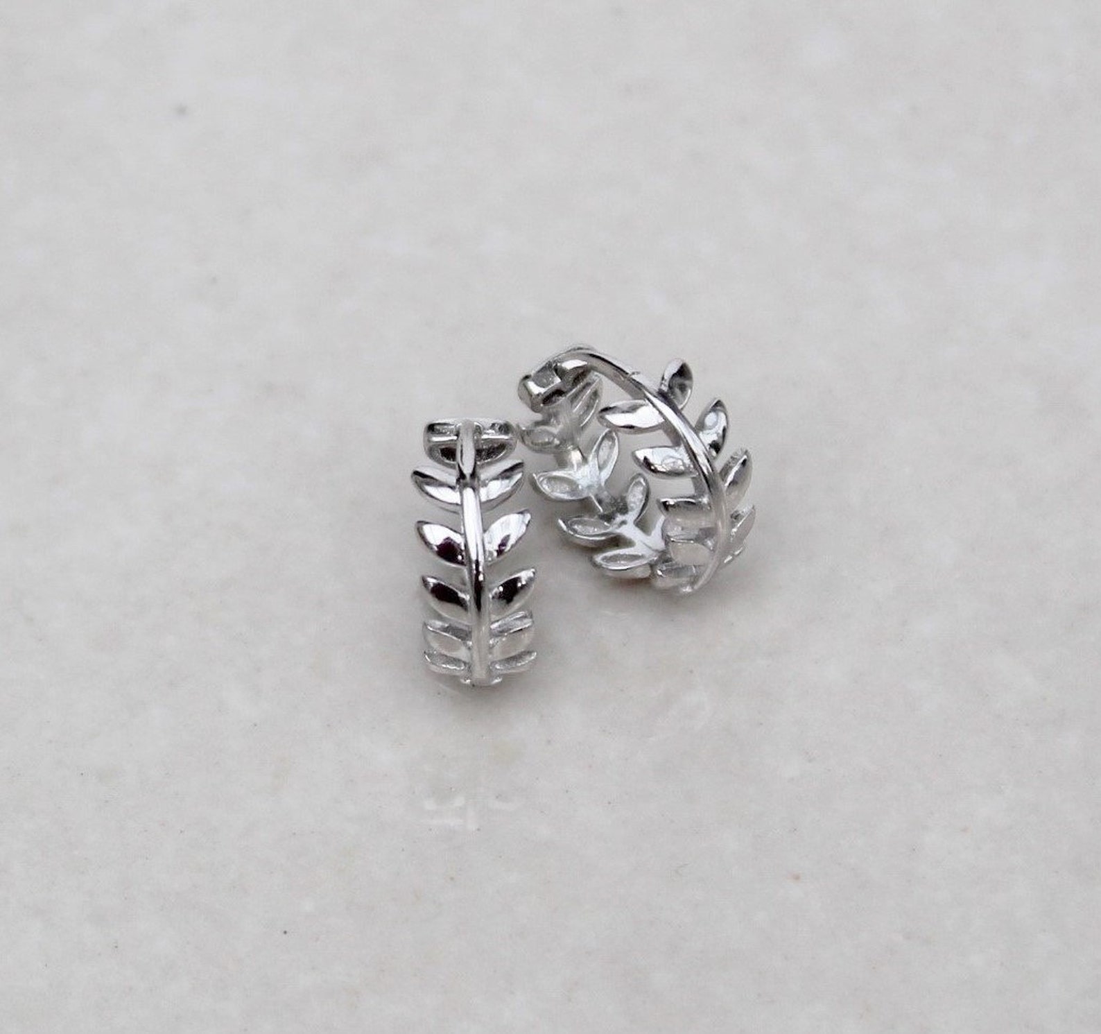 Tiny Silver Huggies Small Silver Hoops Tiny Silver | Etsy UK