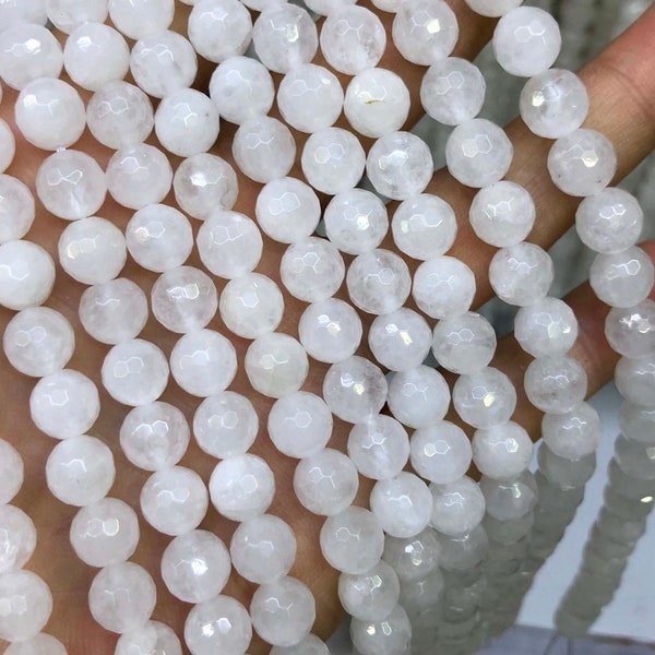 White Quartz Beads - Etsy