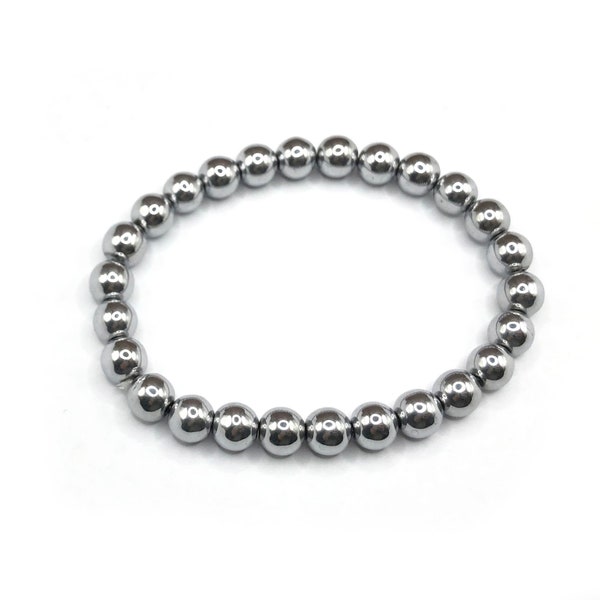 Hematite Bracelet - Etsy