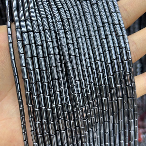 Hematite Tube Beads - Etsy