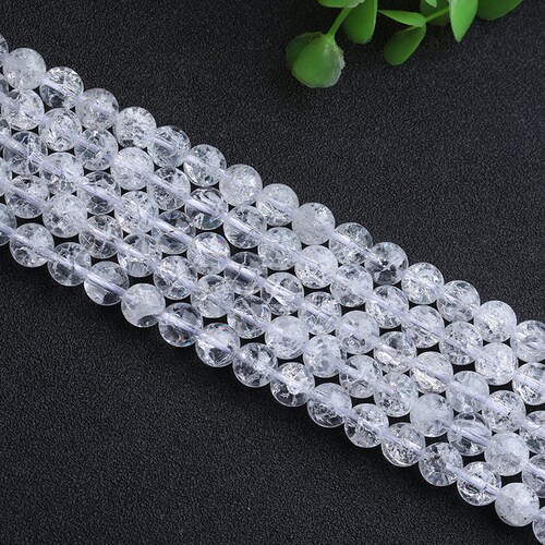 A Clear Crystal Quartz Stone Beads Natural Gemstone Beads - Etsy