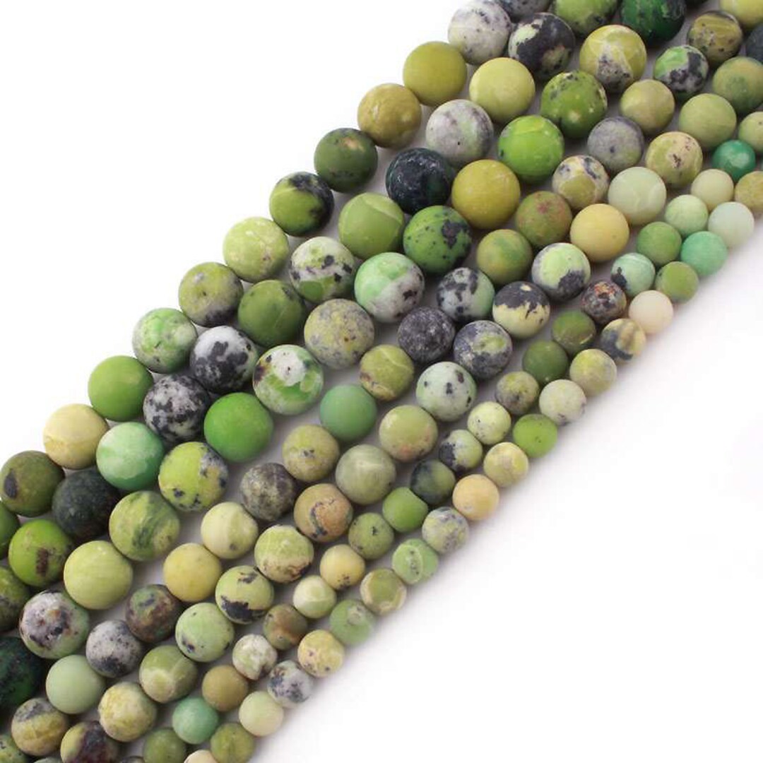Australian Jade Matte Beads Natural Gemstone Beads Round - Etsy