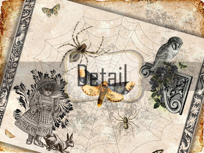 Gothic Diary Gothic Junk Journal Goth Digital Paper Set - Etsy