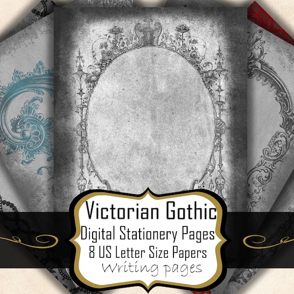 Goth Collage Sheets - Etsy