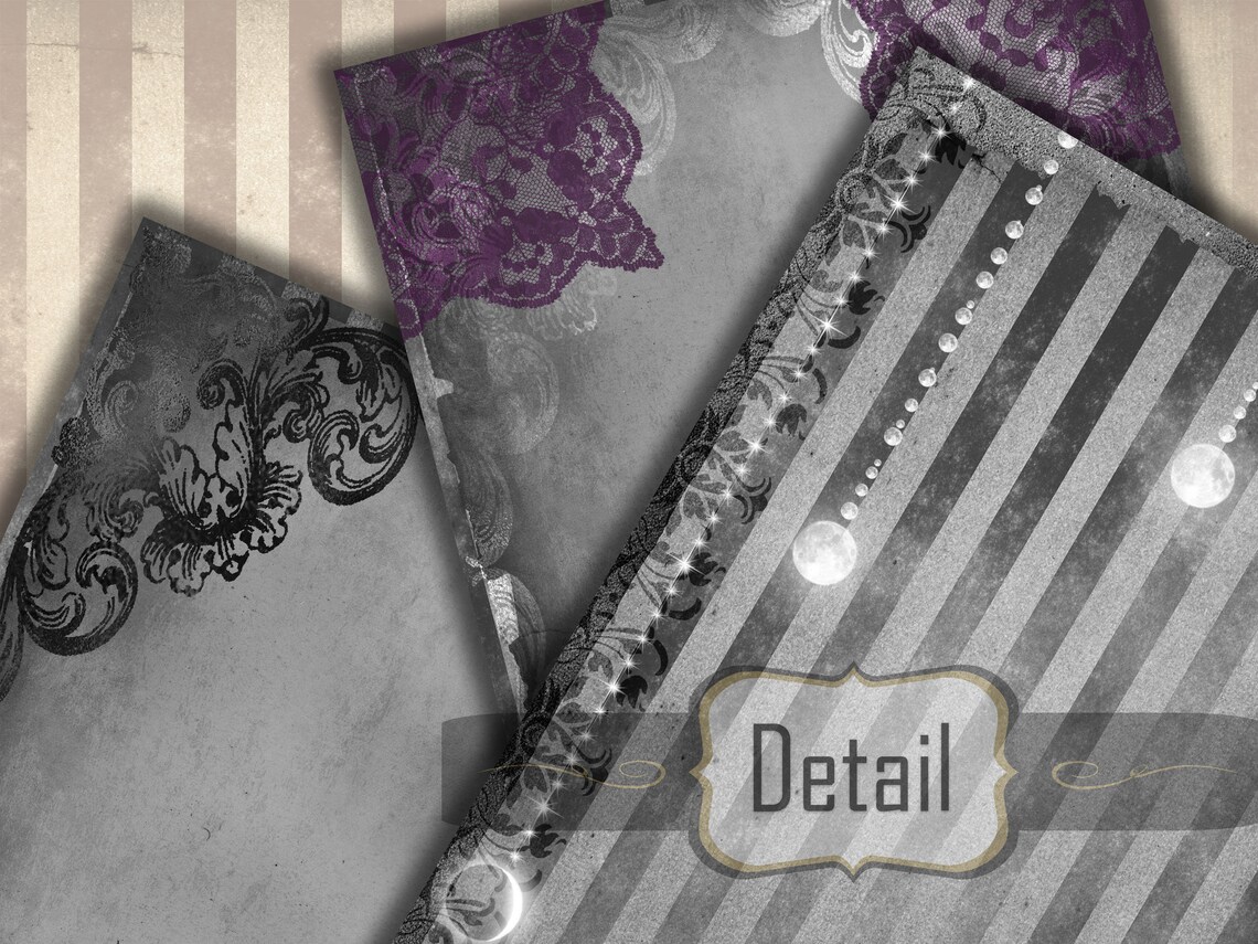 Gothic Stationery Paper Gothic Writing Paper Printable - Etsy