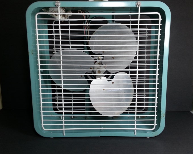 Vintage ESKIMO 3-speed 14" Box Fan Mcgraw-edison Co. - Etsy