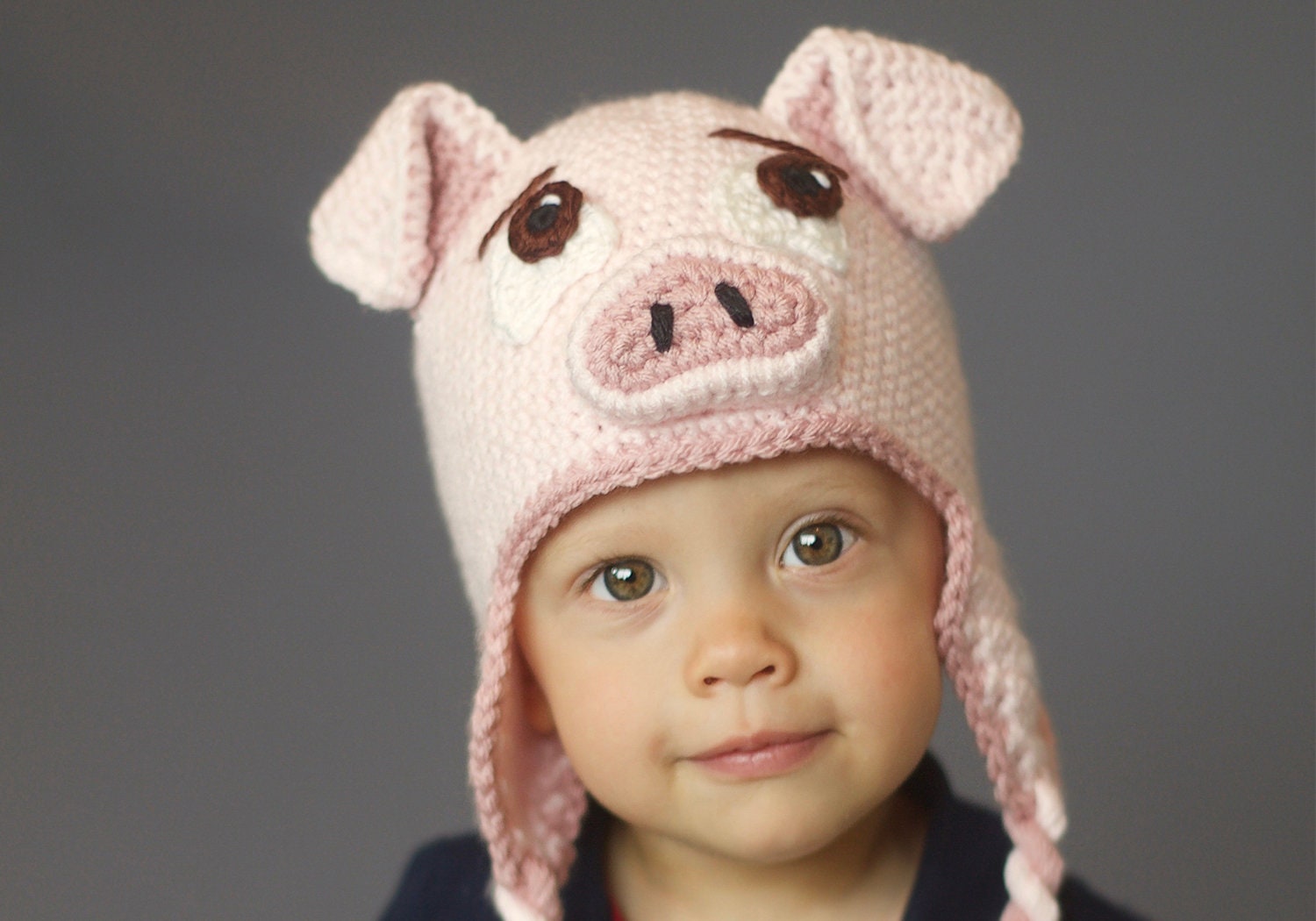 Crochet Pig Hat Pattern. Easy Instructions for the Perfect | Etsy