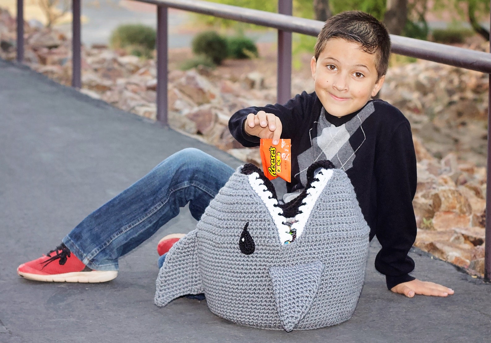 Crochet Shark Bag Pattern. Easy Downloadable Instructions for - Etsy