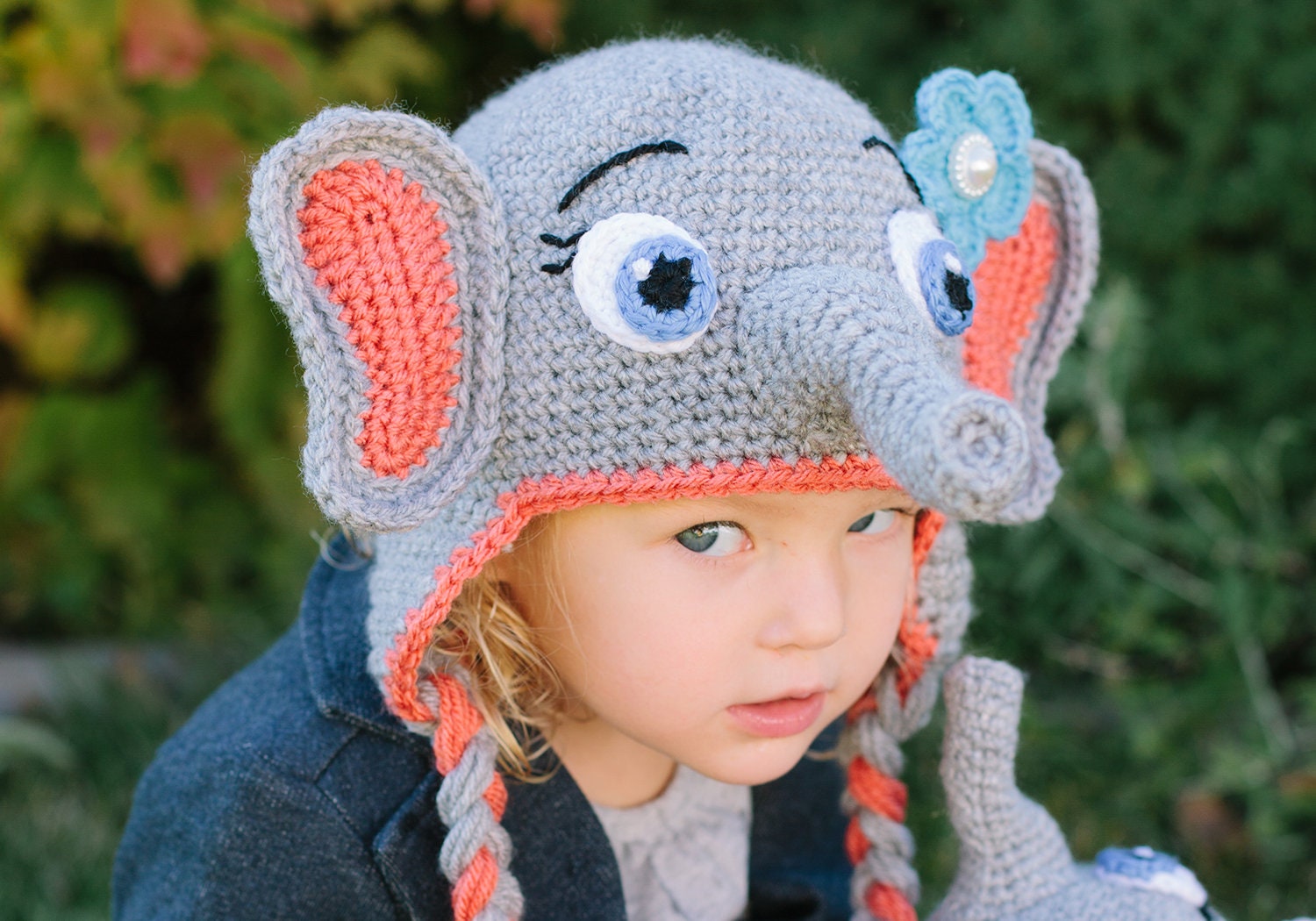 Crochet Elephant Hat Pattern. Easy Instructions for Boy & Girl - Etsy