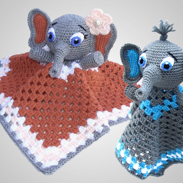Crocheted Elephant Blanket - Etsy