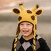 Crochet Giraffe Hat Pattern, Cute Baby, Kid or Adult Animal Beanie ...