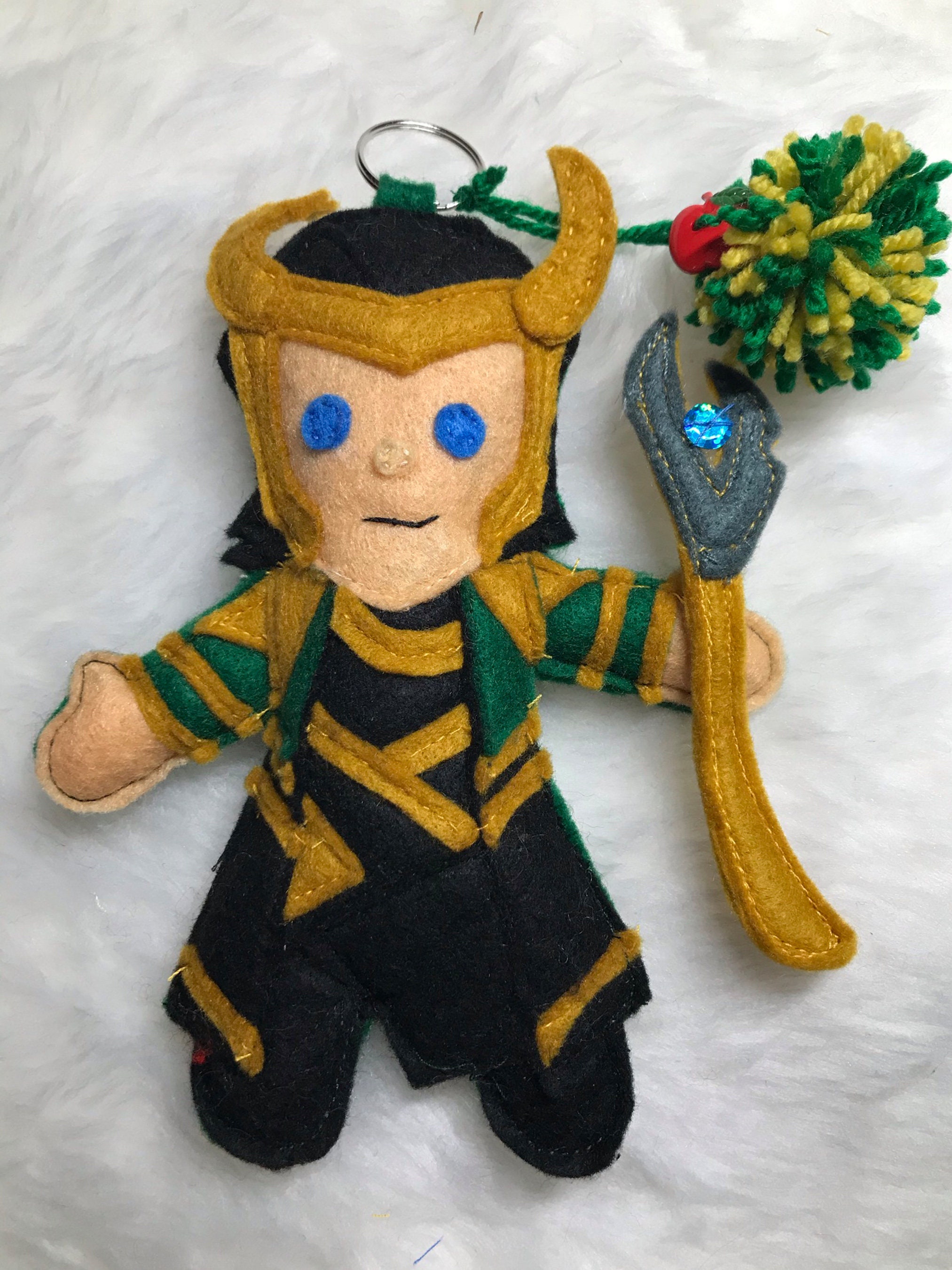 Loki Keychain | Etsy