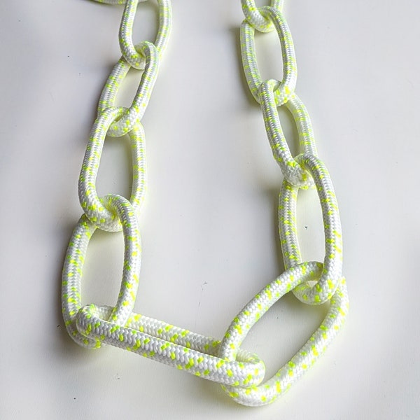 Neon Green Necklace - Etsy