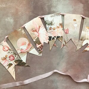 Fairytale Fairy Glitter Bunting Flag Garland , Children's Room Decor ...