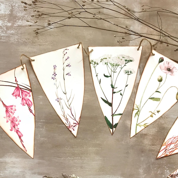 Rustic Bunting - Etsy UK