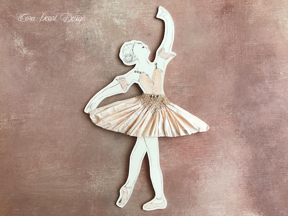 Muñeca de papel Ballerina Muñeca de papel 2D Muñeca de papel - Etsy España