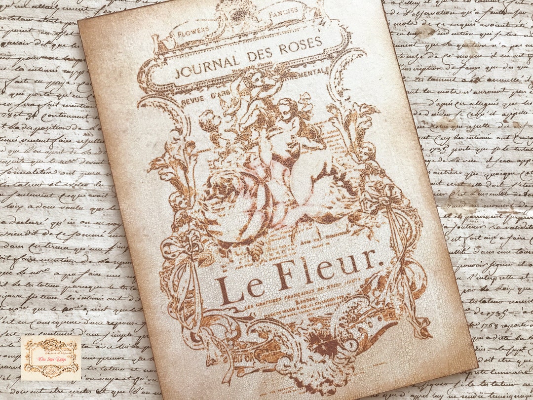 French Typography Wood Panel , French Vintage Brocante Style Sign ...