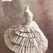 Ballerina Tutu Paper Sculpture Ballet Dress 3D Paper - Etsy