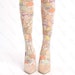 Magic Mushroom Tights for Women, Woodland Fairy Magical Psychedelic ...