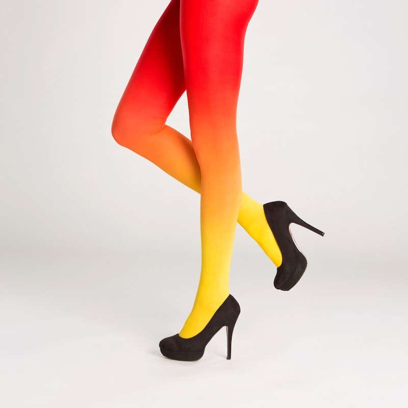Gradient Tights - Etsy