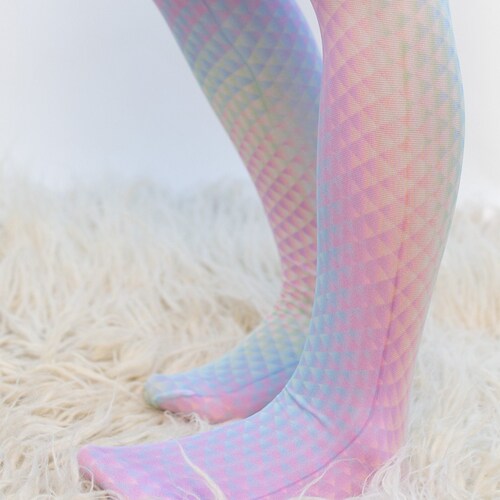 Colorful Tights for Girls Gradient Fashion Birthday Outfit - Etsy