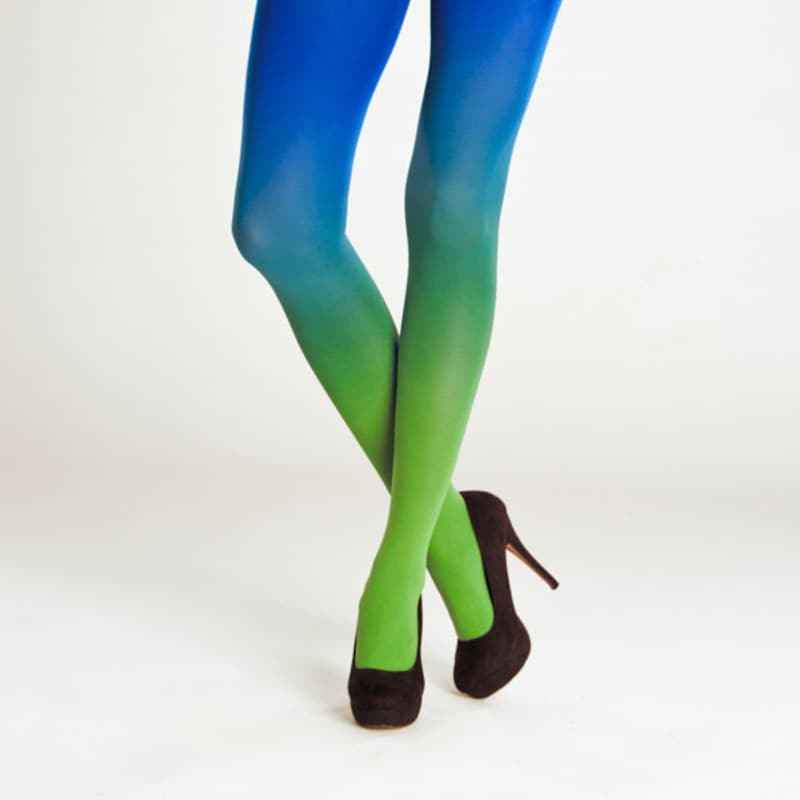 Gradient Tights - Etsy