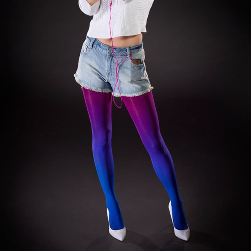 Gradient Tights - Etsy