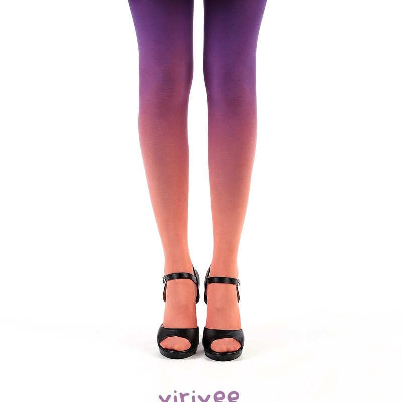Gradient Tights - Etsy