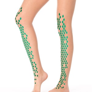 Green Dragon Tights, Cosplay Halloween Costume Outfit - Etsy