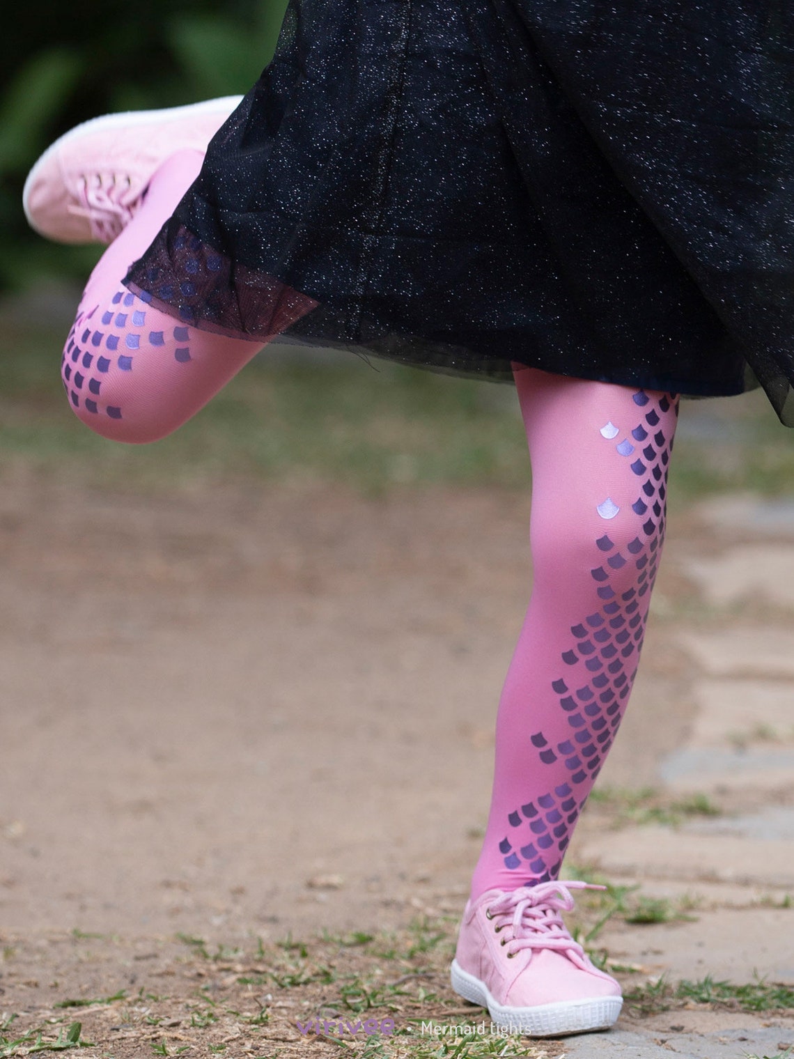 Mermaid Tights for Girls - Etsy