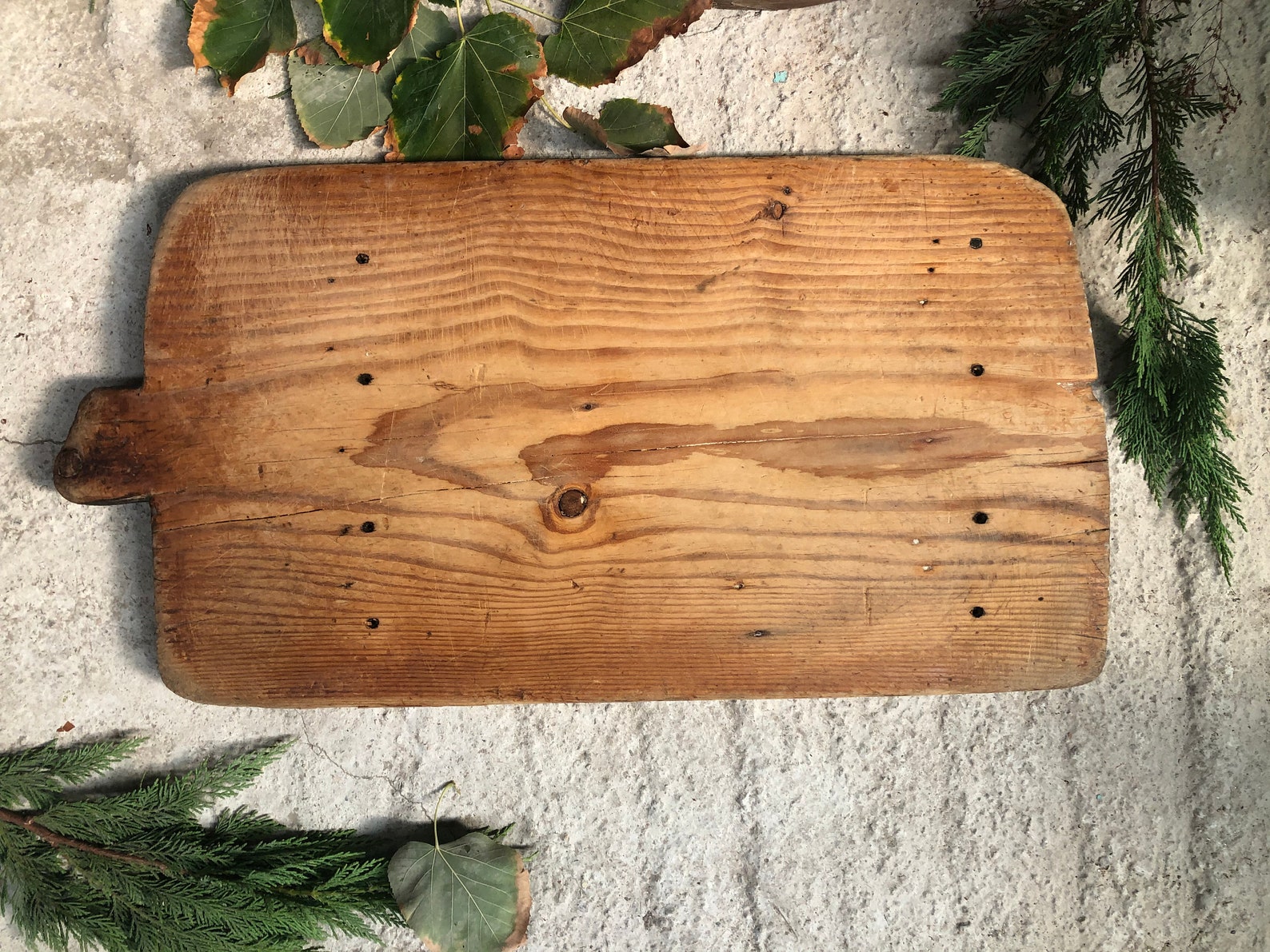 Antique Wood Cutting Board Wood Serving BoardHandmade Wooden | Etsy