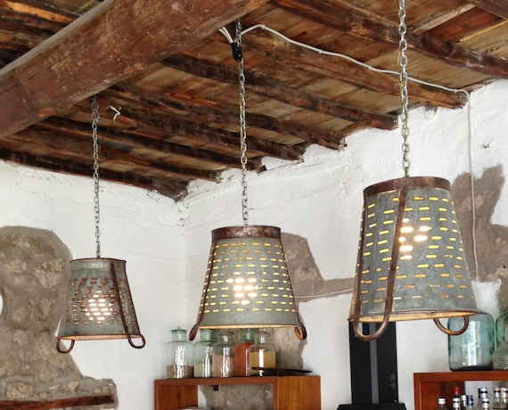 Pendant Lights Made From Buckets Image Result For Bucket Lighting