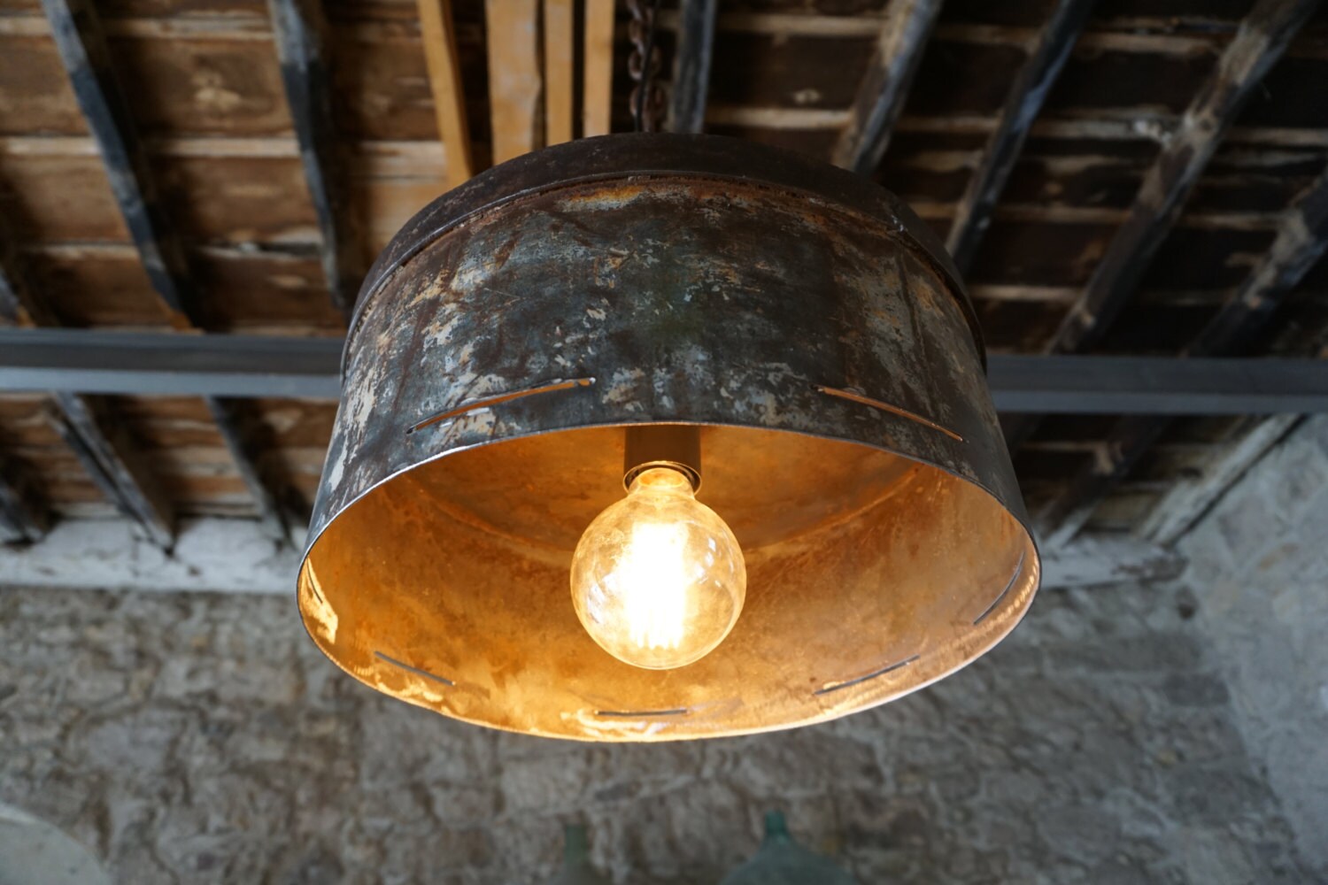 Rustic Modern Industrial Pendant Lightinglight | Etsy