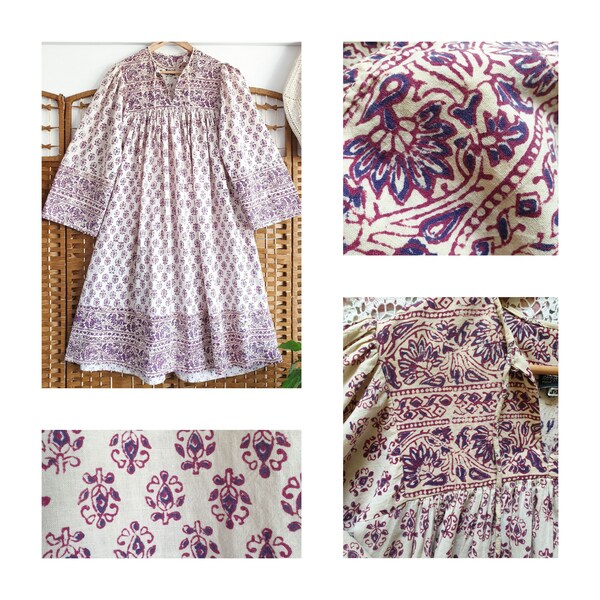 Indian Cotton Dress - Etsy