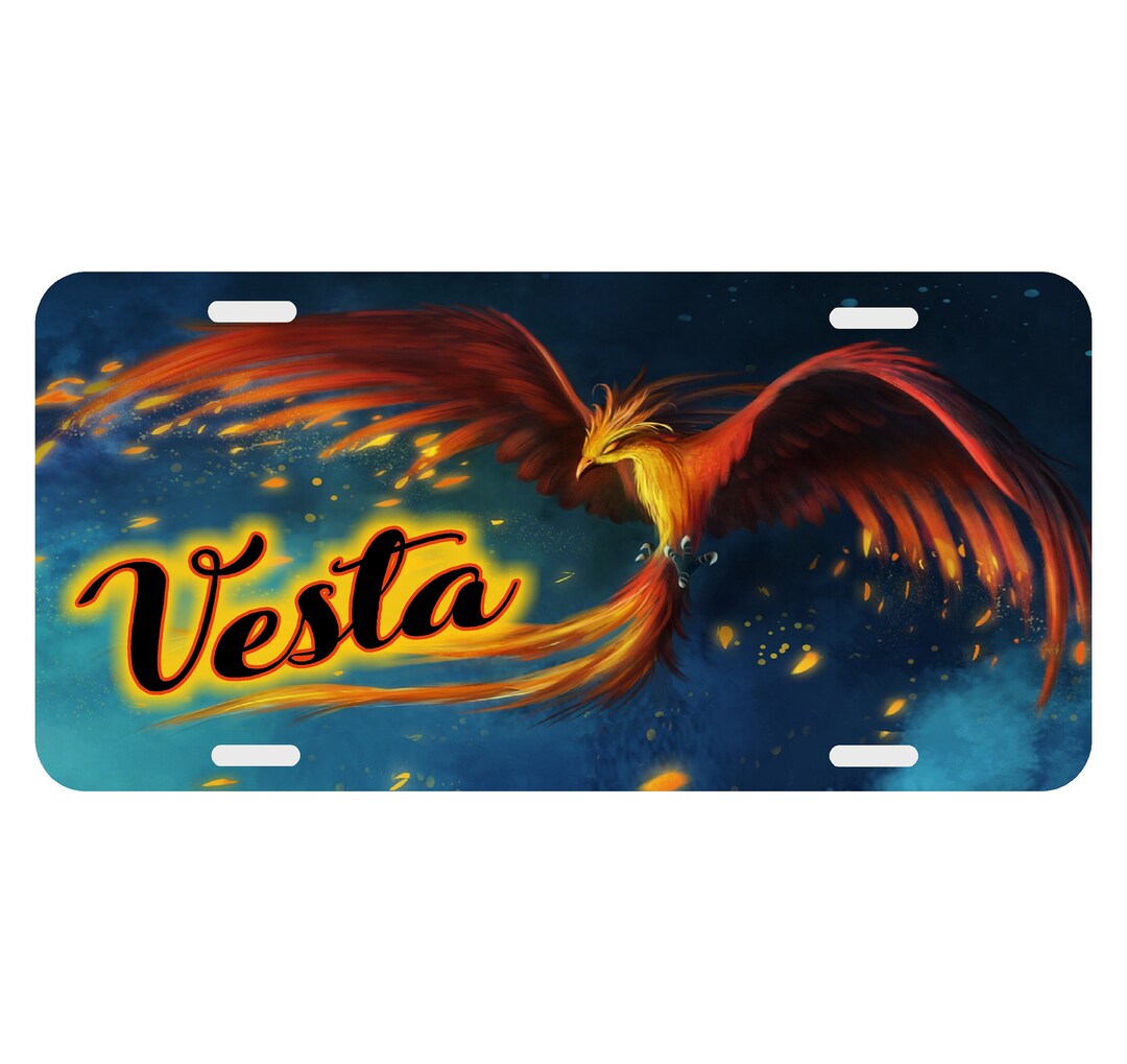 Phoenix License Plate Personalized Monogrammed Auto Car Tag - Etsy