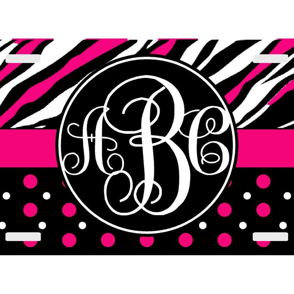 Polka Dot Zebra - Etsy